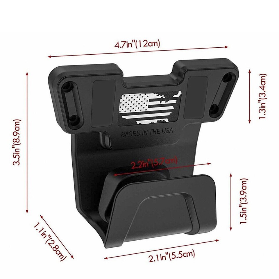 2Gun Magnet Mount Pistol Magnetic Holder Car Holster Trigger Protection ...