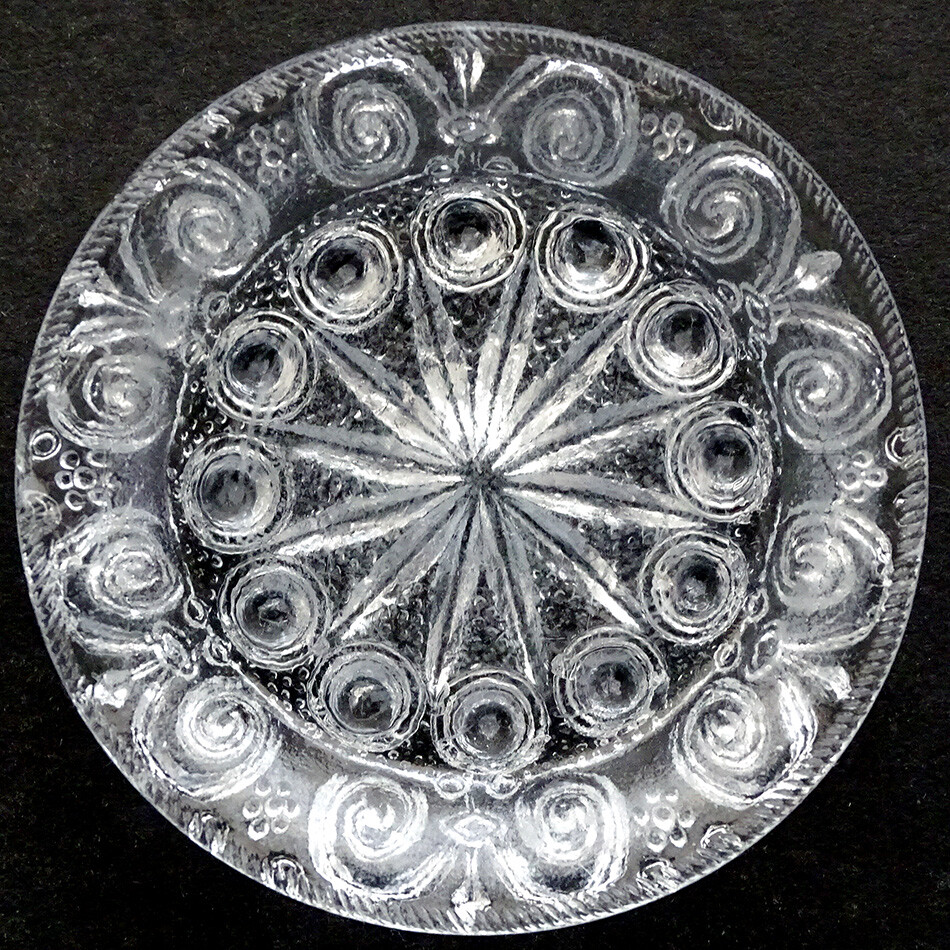 SCARCE! 1830's Antique LR 166B LACY PRESSED Flint EAPG Sandwich Glass ...