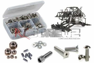 RC Screwz Axial SMT10 Raw Builders Kit Stainless Steel Screw Kits ...