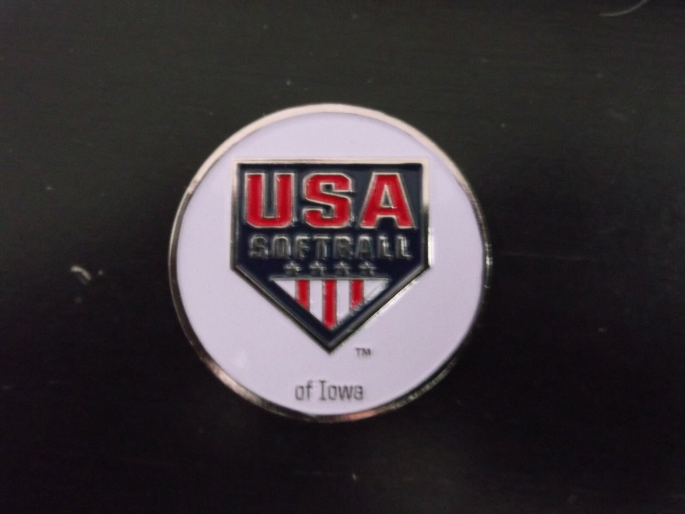 2017 USA SOFTBALL OF IOWA UMPIRE FLIPPING COIN (BLUE) | eBay