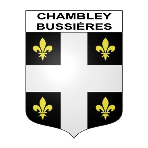 Chambley-Bussières 54 ville sticker blason écusson autocollant adhésif ...