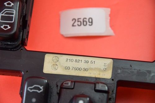 B#39 98-02 MERCEDES W210 E C CLASS E430 C280 POWER WINDOW MIRROR TRUNK ...