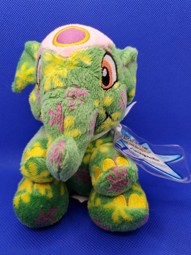 NEOPETS DISCO ELEPHANTE Plushie 2008 JAKKS Pacific Series Five 5 Plush ...