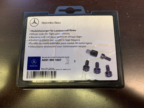 MERCEDES BENZ MB OEM A 0019901607 Wheel lug bolt Locks short version ...