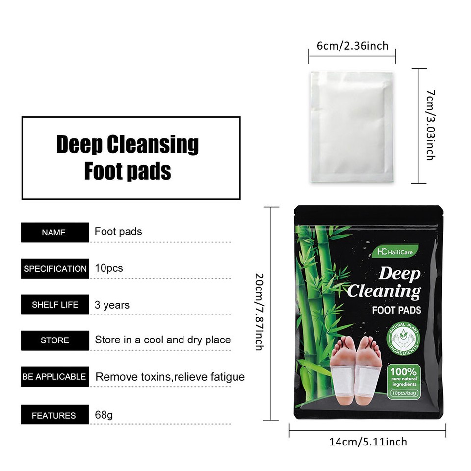 10-300x Detox Foot Patches Pads Body Toxins Feet Slimming Deep ...