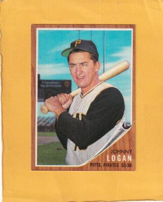1962 Topps #573 Johnny Logan Pirates EX/NM#24450 | eBay