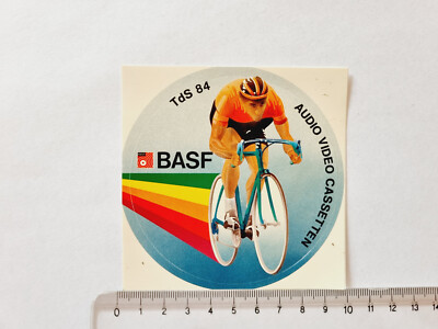 Adhesive Basf Audio Video Cassetten Sticker Autocollant Aufkleber ...