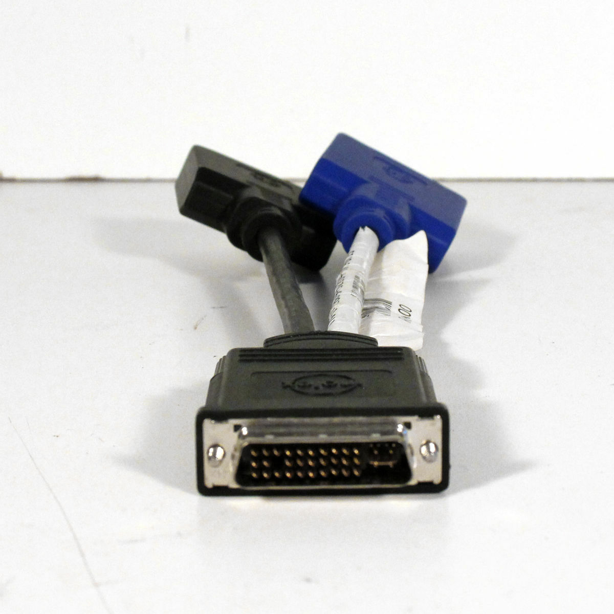Dell DVI-I (M) to Dual DVI-D (F) Splitter Cable 30+5 Pin to Dual 24+1 ...