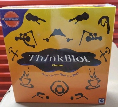 Mattel Games ThinkBlot Board Game From The Inventor Of Pictionary, New ...
