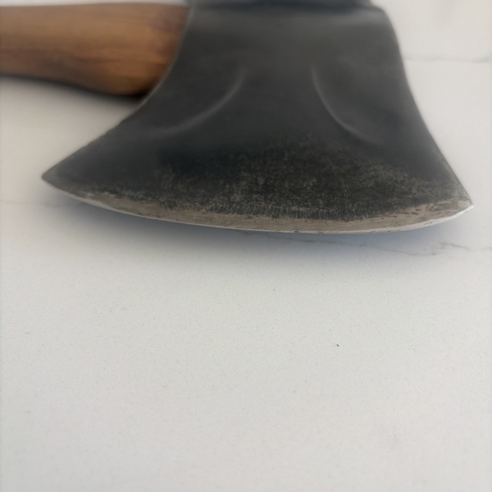 Vintage DUNLAP 4 LBS Double BIT SWAMPING AXE HEAD PHANTOM BEVELS OVAL ...