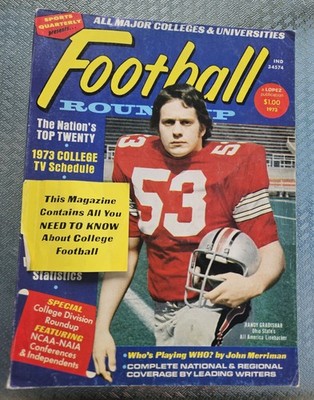 OHIO STATE UNIVERSITY 2 MAGAZINES 1973 FOOTBALL ROUNDUP 1979 SPORTS ...
