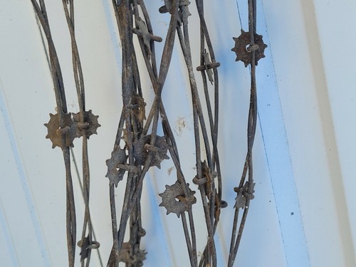 Antique Rare Spur Rowel Barbed Wire circa 1887. 96 feet | eBay