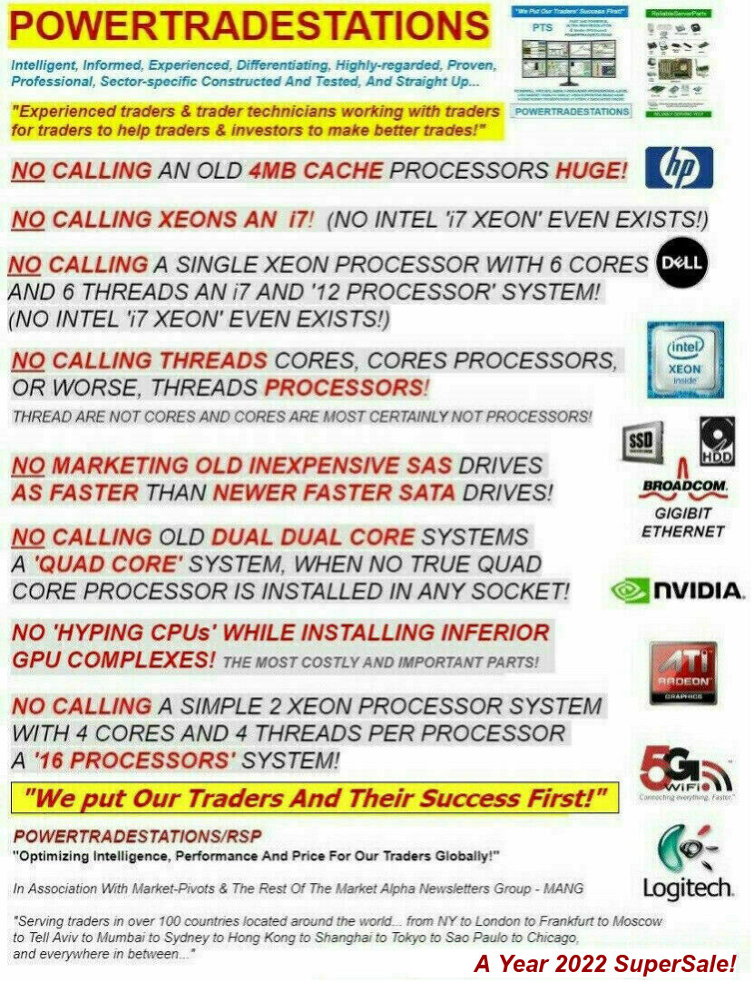 DELL TRADING COMPUTER 4MONITOR INTEL XEON 3.70GHz MaxTurbo 1TBSSD DVDRW ...