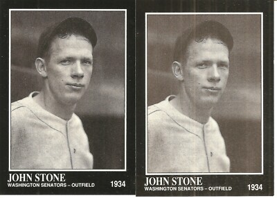 2 CARD 1991 CONLON JOHN STONE BASEBALL CARD LOT #289 | eBay