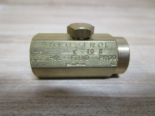 Deltrol C10B Check Valve 10001-19 JP * for sale online | eBay