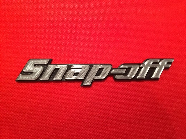 Novelty Joke ‘Snap-off’ Toolbox Badge Tool Box Chest Logo Emblem Fits ...