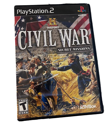 History: Civil War Secret Missions (Sony PlayStation 2)(COMPLETE ...