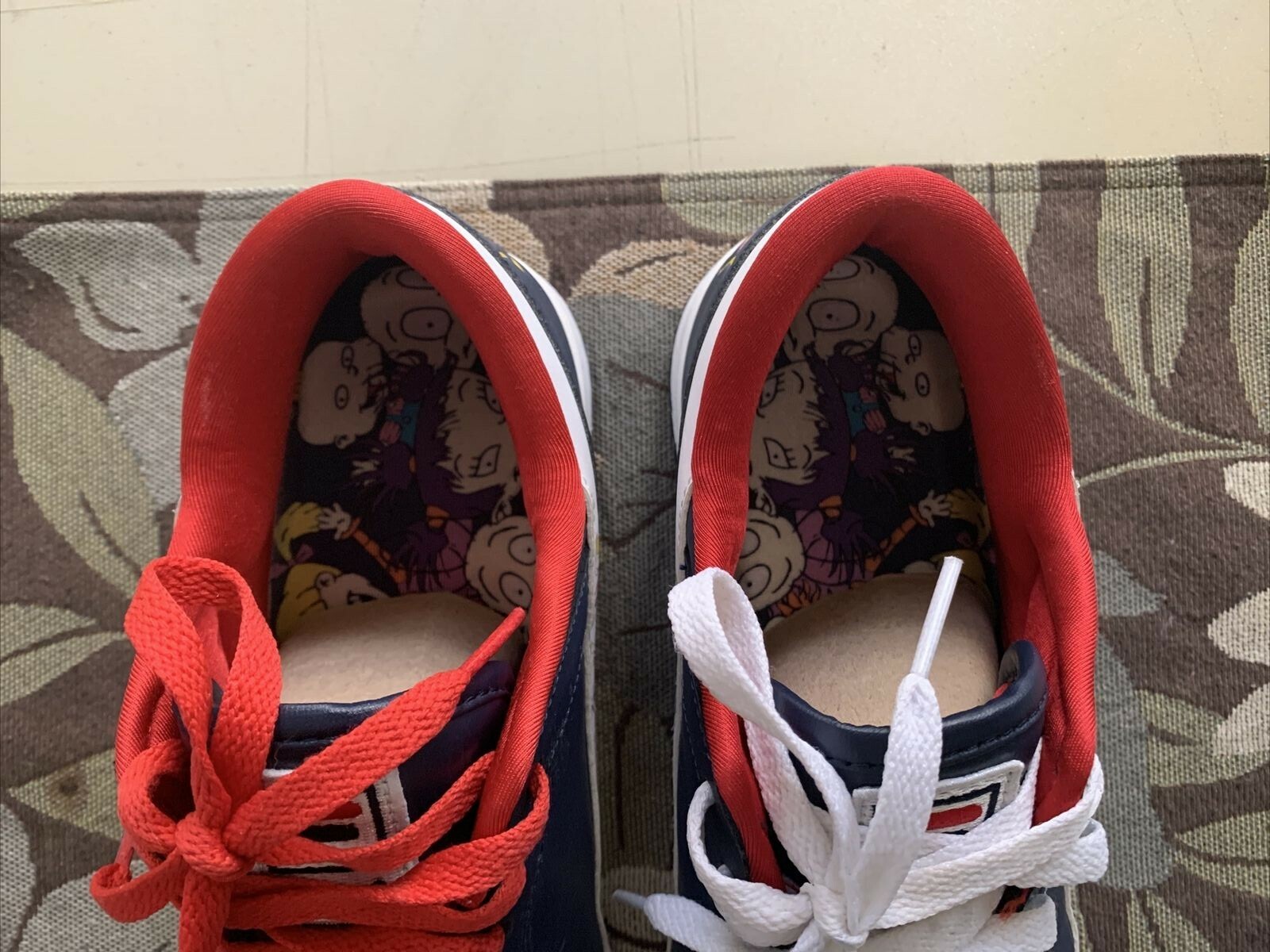 Fila Original Limited Edition 90's Rugrats Blue Leath… - Gem
