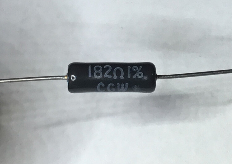 Corning RN65D Resistors, 1/2W, 1%, 182 ohms, Lot of 10 pcs. | eBay