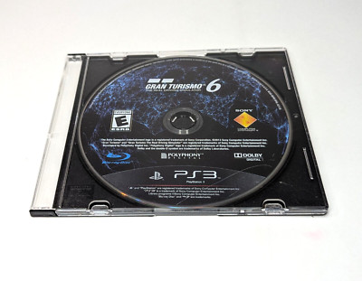 Gran Turismo 6 - Sony PS3 Racing Simulator - Disc Only / No Case | eBay