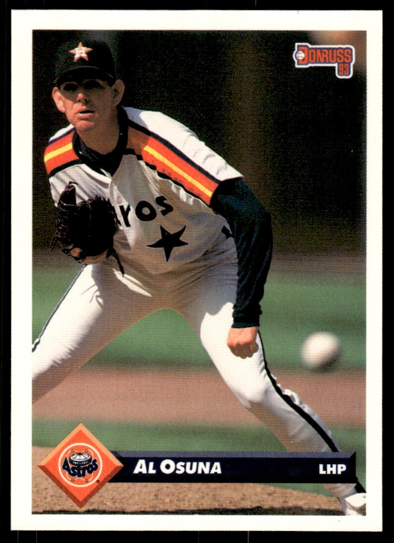 1993 Donruss Baseball Card Al Osuna Houston Astros #216 | eBay