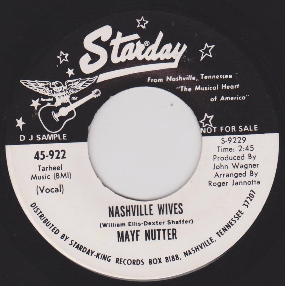 MAYF NUTTER {70s Country} COUNTRY'S GONE / NASHVILLE WIVES ♫hear ...