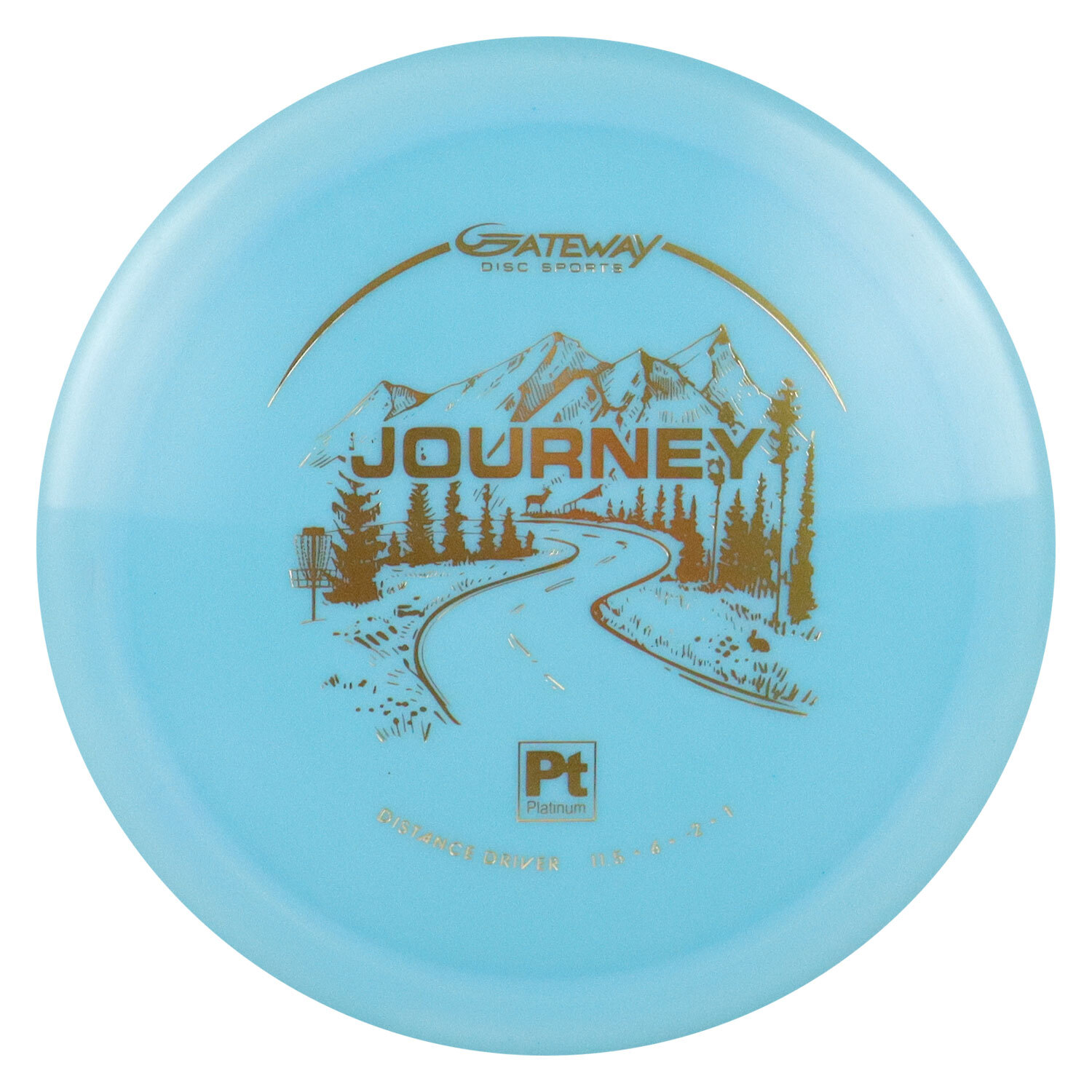 Gateway Disc Golf Platinum Journey Distance Driver 11.5/6/-2/1 - Choose ...