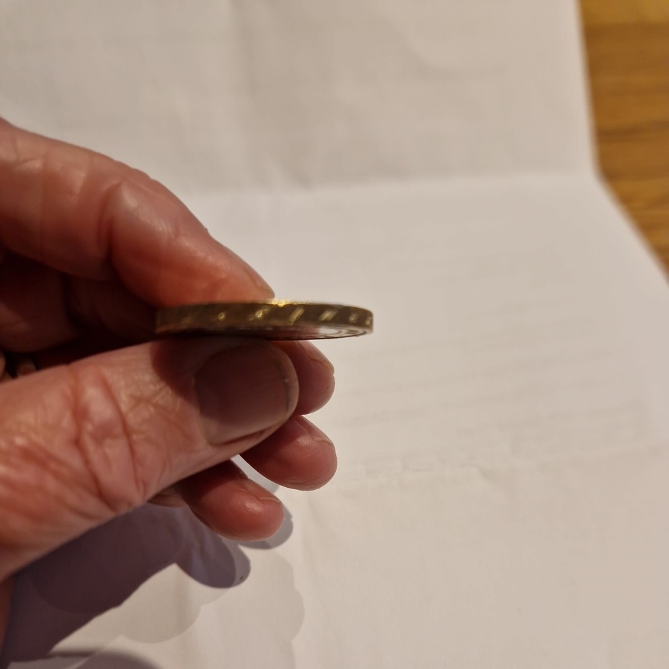 Extremely Rare 1514 trinity house 2 pound coin 2014 with minting error ...