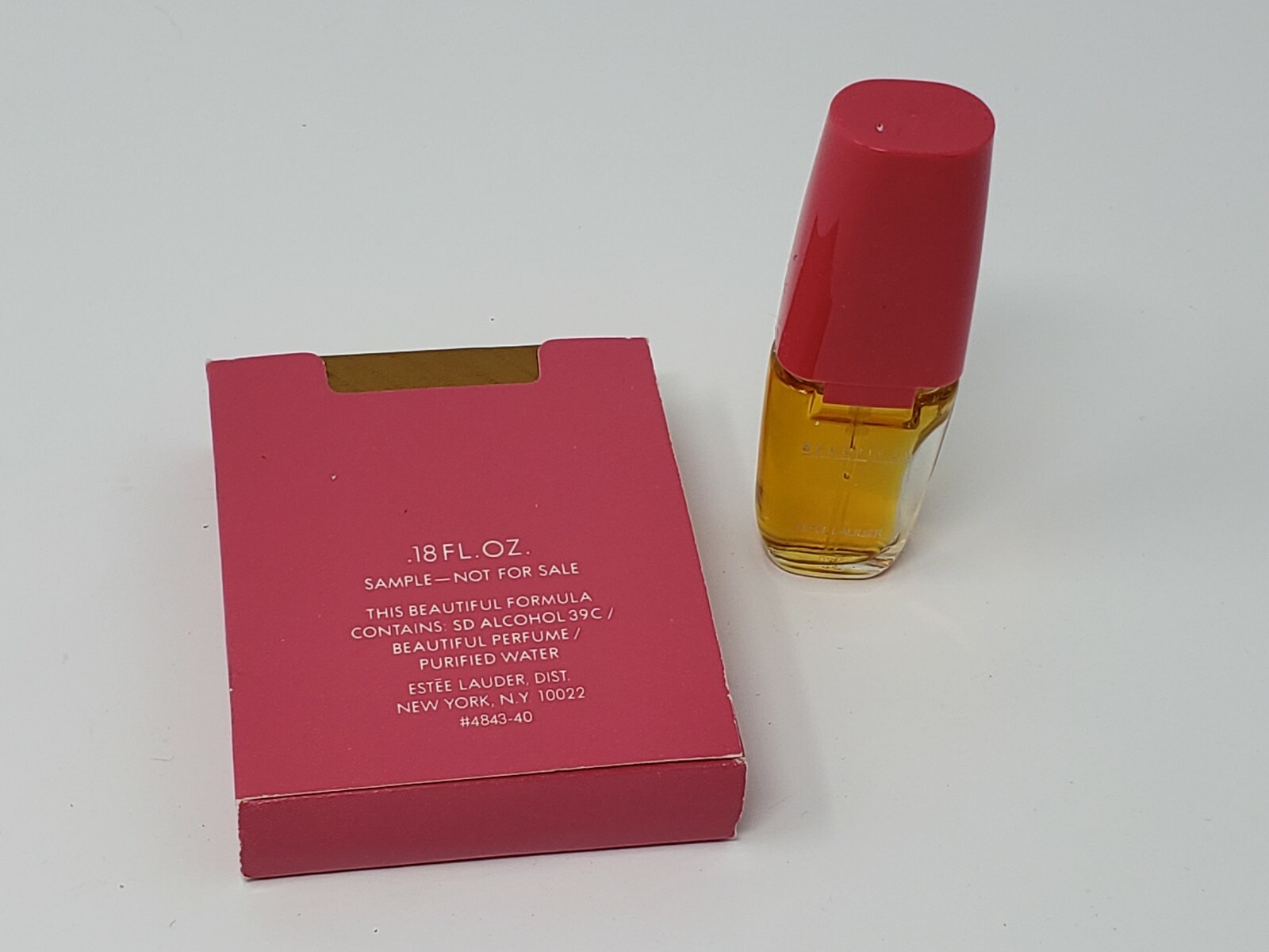 Vintage Estee Lauder Beautiful Mini Perfume .18 oz Eau De Parfum Spray ...