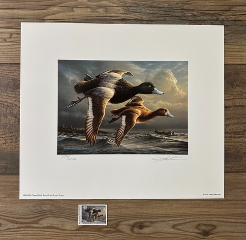 WTDstamps - RW66 1999 - Federal Duck Stamp Print **JIM HAUTMAN ...