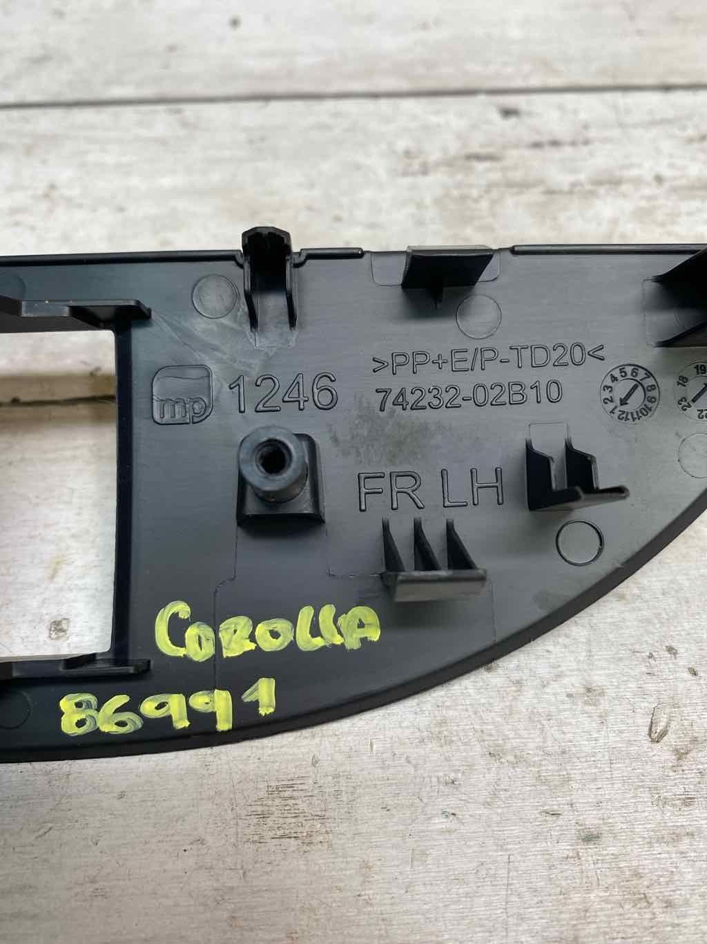 Toyota Corolla master switch from 2020 to 2023 trim cover assembly OEM ...