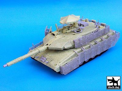 Black Dog 1/35 Leopard 2A6M CAN Tank Barracuda Camouflage (for ...