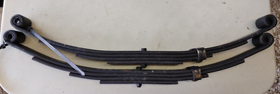 2 Trailer Leaf Spring Double Eye 4 Leaf 1750 lb Rating for 3500 lb Axle (GNG) | eBay