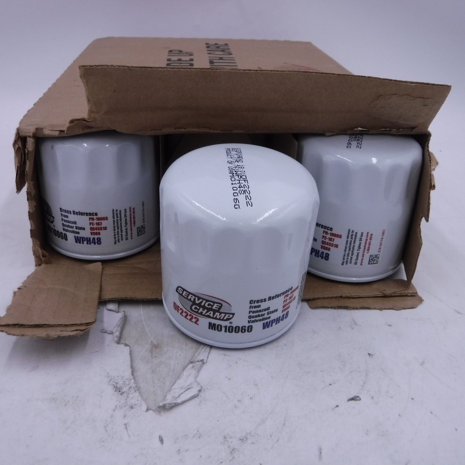 SERVICE-CHAMP OF2222 - cross reference oil filters | oilfilter ...