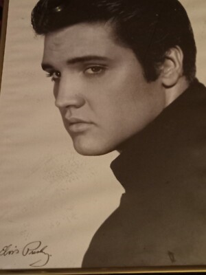 Autographed Poster Of Elvis Presley | eBay