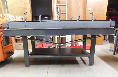 Sheet Metal Bending Apron Brake, Manual, 7 Foot Heavy Gauge Steel, 90 ...