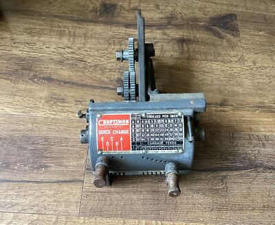 Metalworking Tooling - Craftsman Metal Lathe