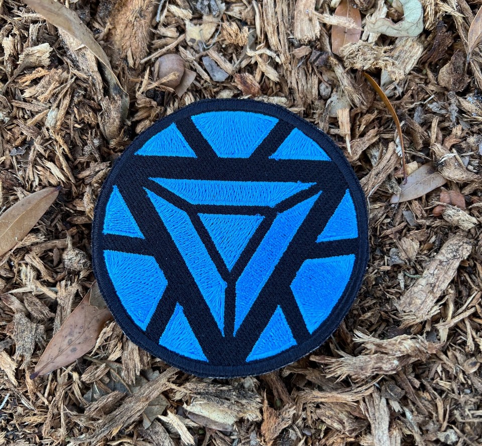 Arc Reactor Iron on Patch | eBay