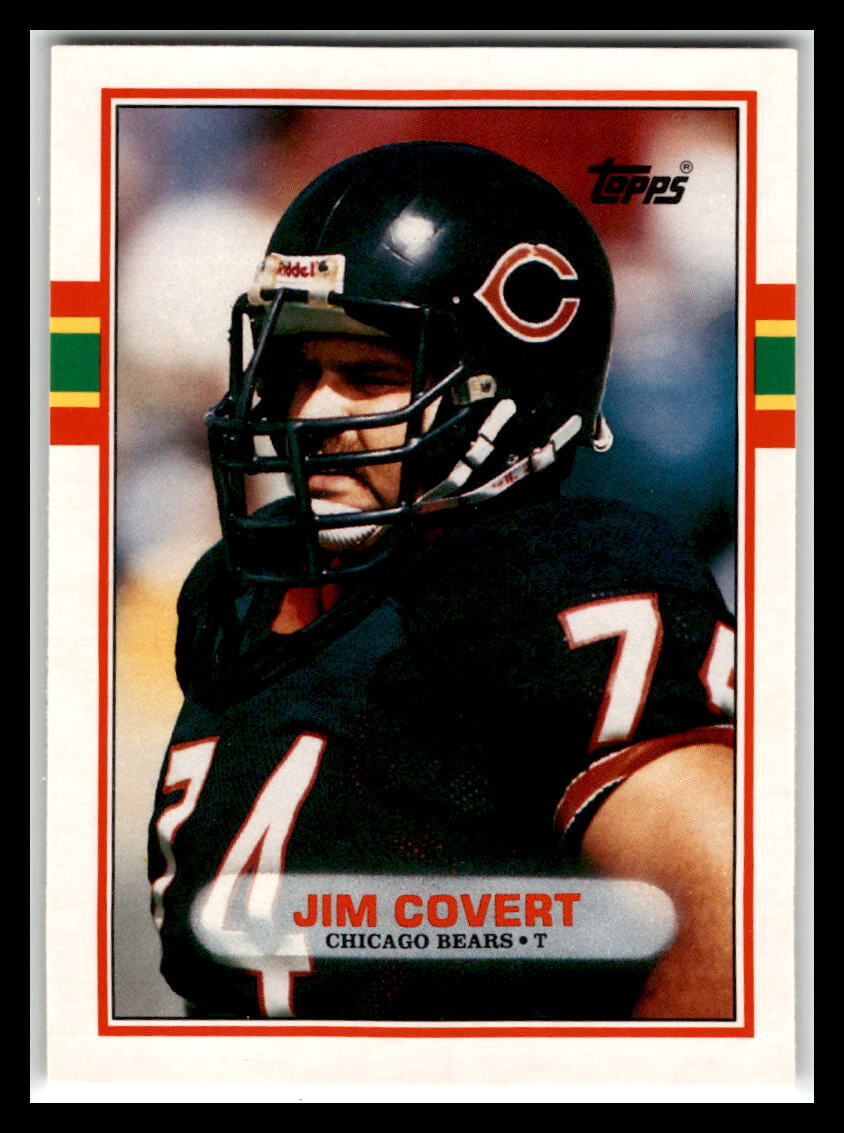 1989 Topps Traded #69T Jim Covert Chicago Bears | eBay