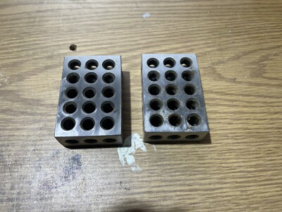 WEN 10423 3 x 2 x 1-Inch Steel-Hardened Precision 123 Blocks, Two Pack ...