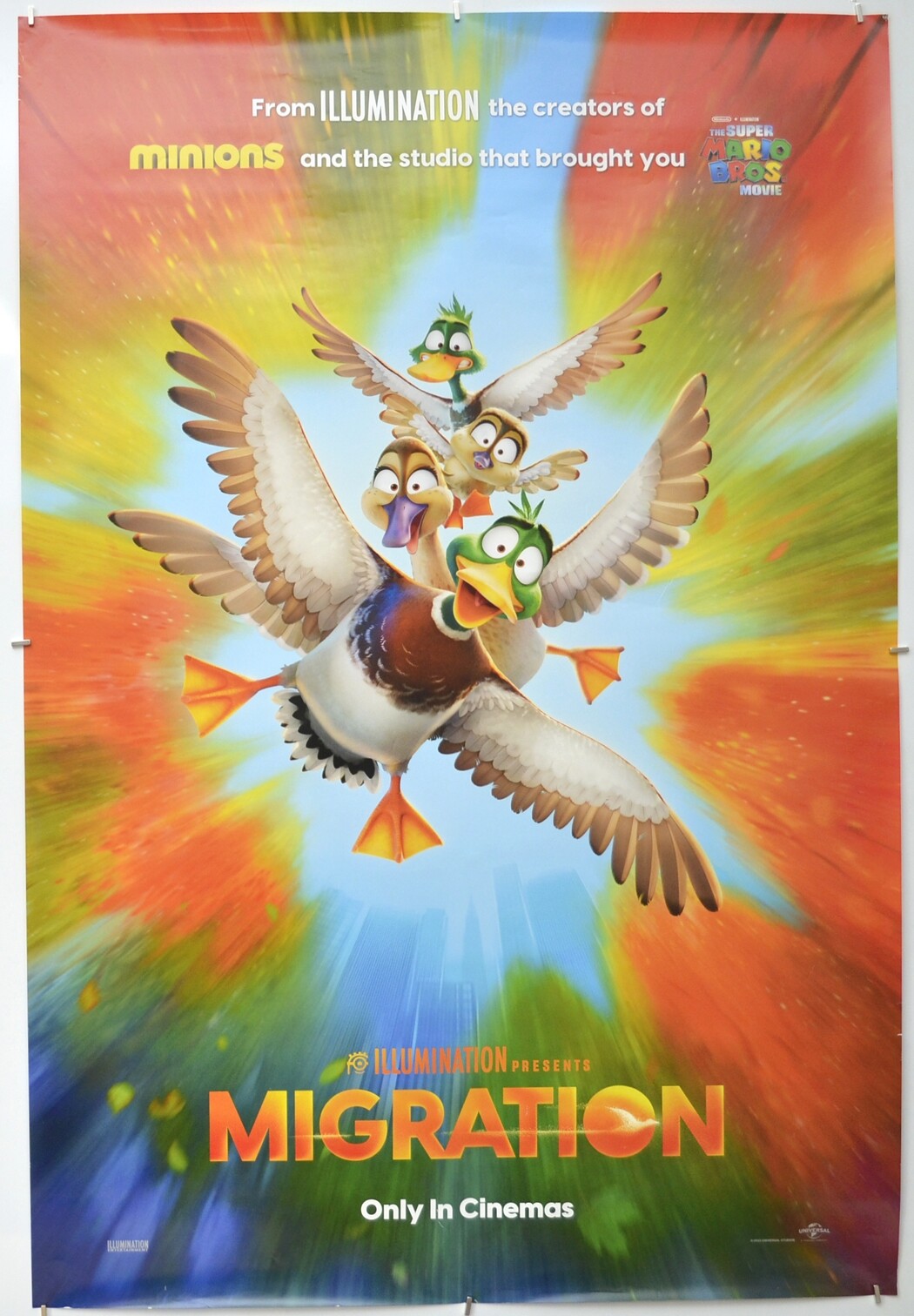 MIGRATION (2024) Original Cinema One Sheet | Grelly UK