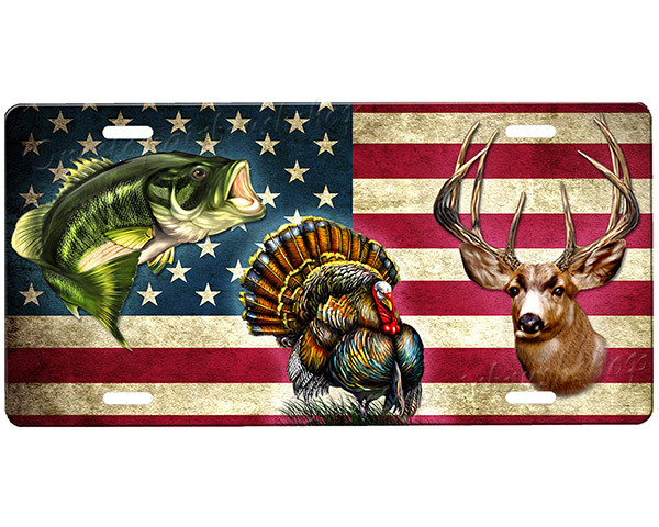 Hunting license plate | eBay