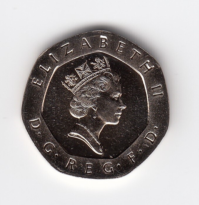1993 TWENTY PENCE 20p BrUncirculated Condition Extremely Nice 20p Coin ...