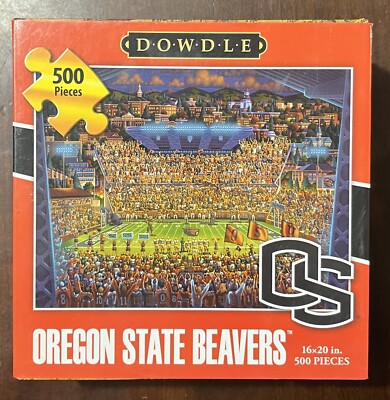 OSU ~ Dowdle Jigsaw Puzzle - Corvallis Oregon State Beavers 500 Pieces ...