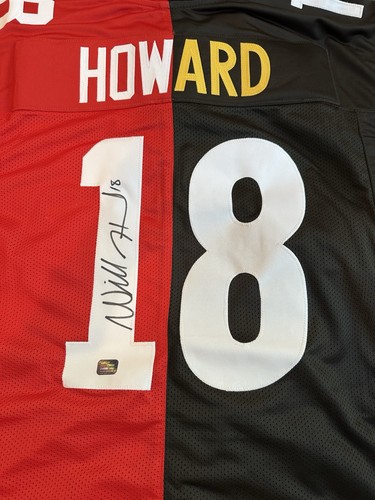 Will Howard Signed Jersey Split Ohio State Steelers Certified Autograph ...