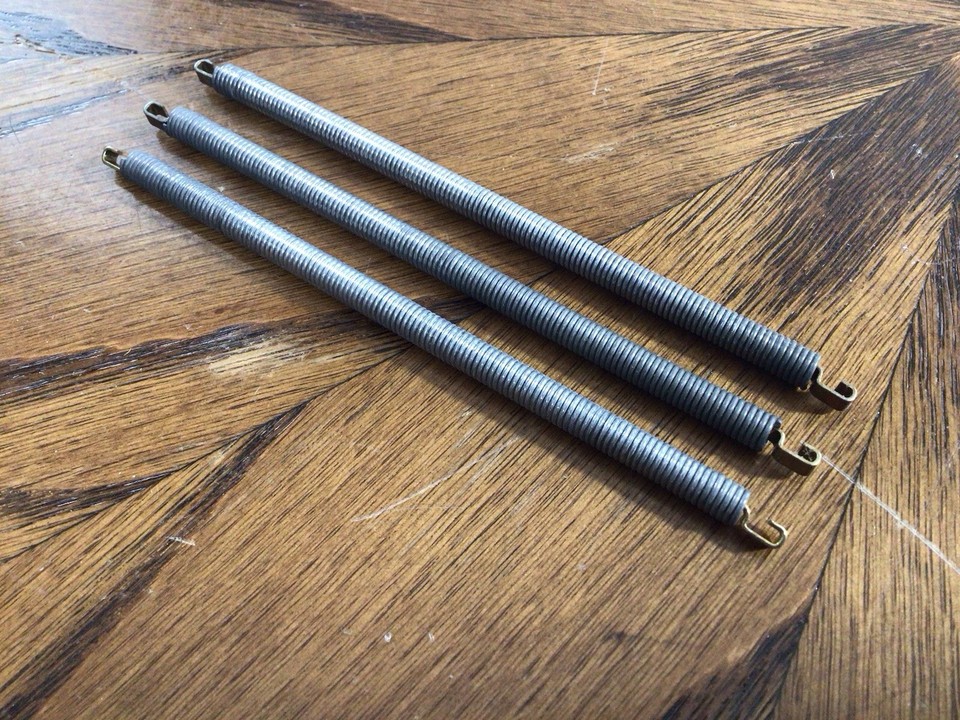 Lot of 3 Pella Accordion Door Springs - 4 7/8” Total Length - New | eBay