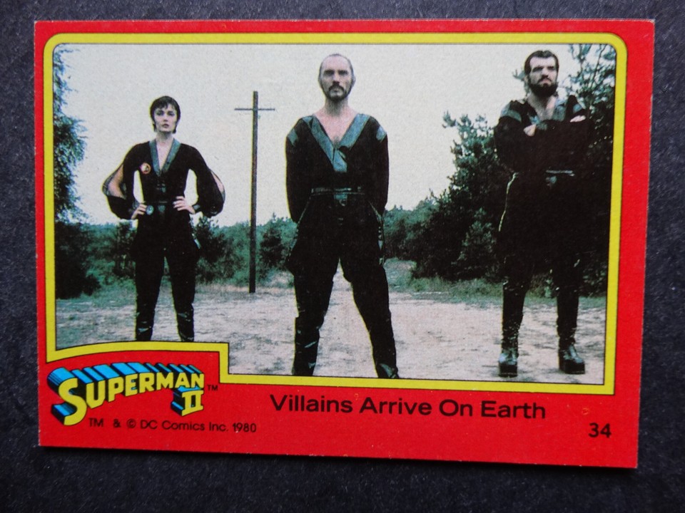 1980 Topps Superman II 2 Movie Trading Card Complete Your Set U You ...