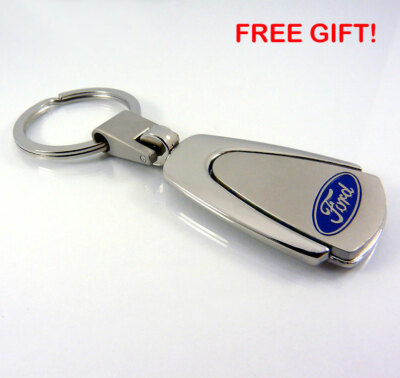 FORD LOGO KEYCHAIN #1133 METAL ALLOY - FREE GIFT WITH PURCHASE! | eBay