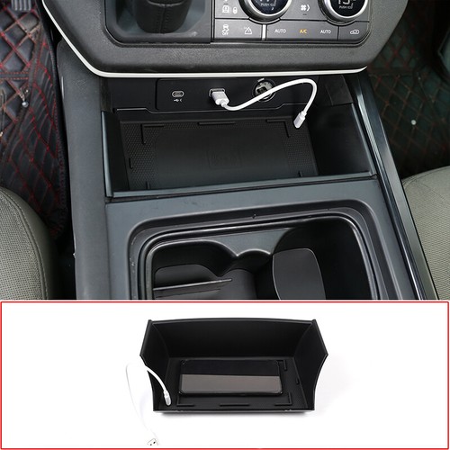 ABS Wireless Charging Center Control Storage Box For Land Rover ...