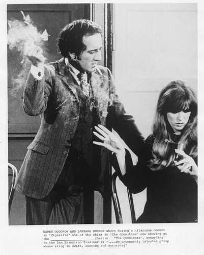 Garry Goodrow, Barbara Bosson "The Committee" vintage theatre still | eBay